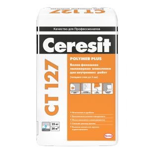 СТ 127 Шпаклевка полимерная для внутренних работ Ceresit, 25кг в Томске ...